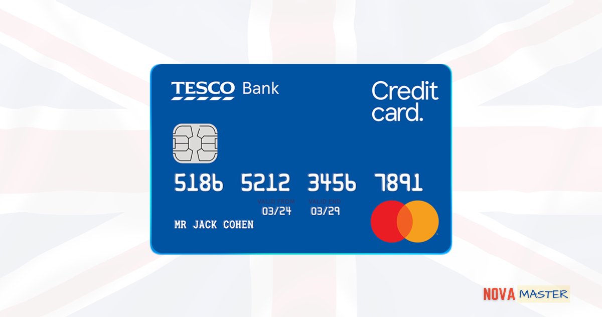 Tesco Balance Transfer Credit Card — 34 months 0% (3.45% fee) - Nova Master